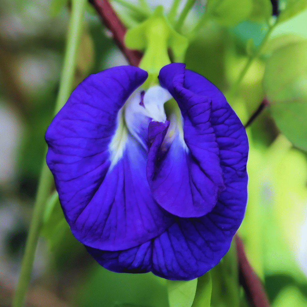 Blue Double Clitoria ternatea – Butterfly Pea Live Plant – VGR Gardens